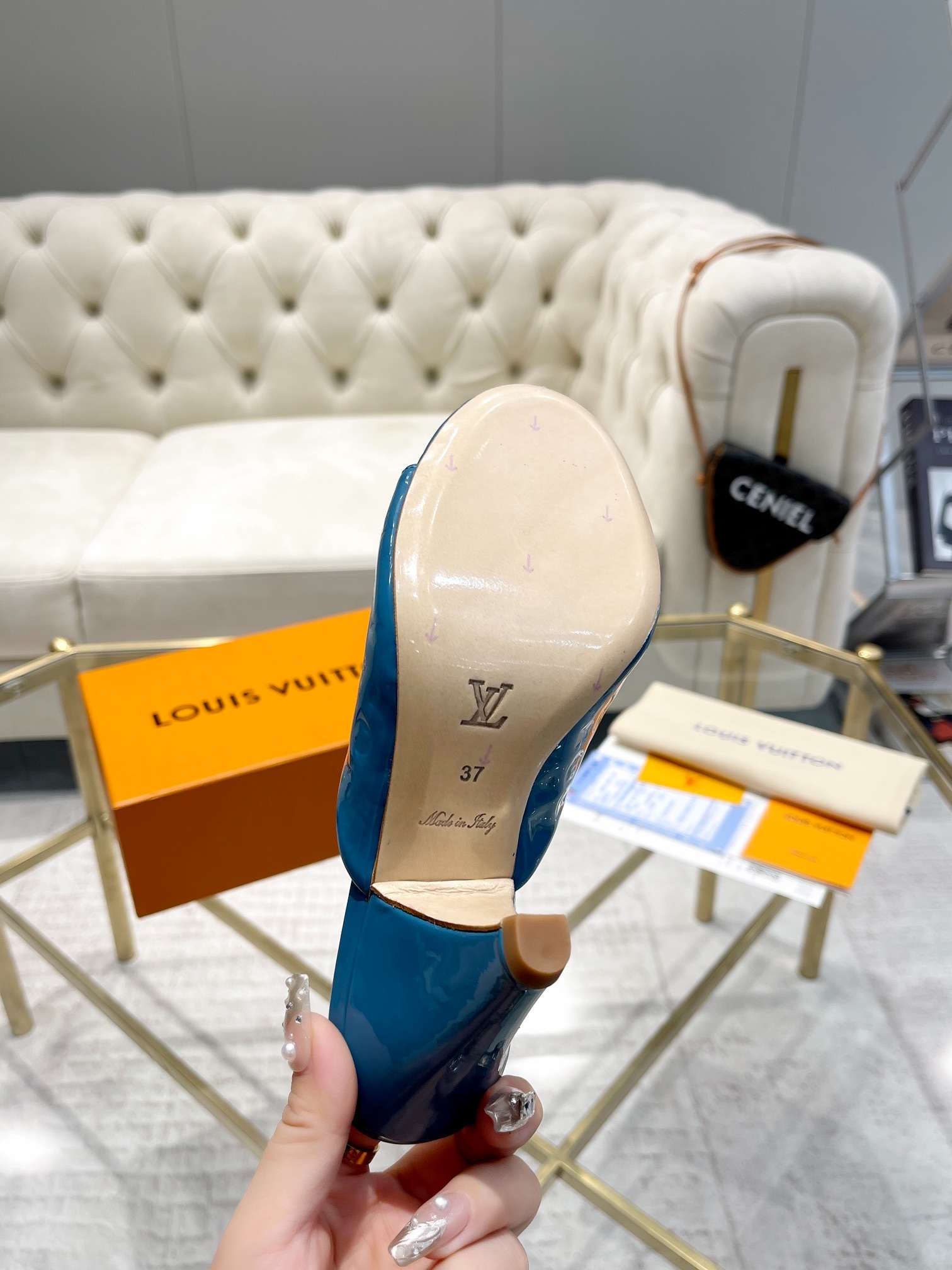 Louis Vuitton Super Mule Blue For Women - DAAXIO.US