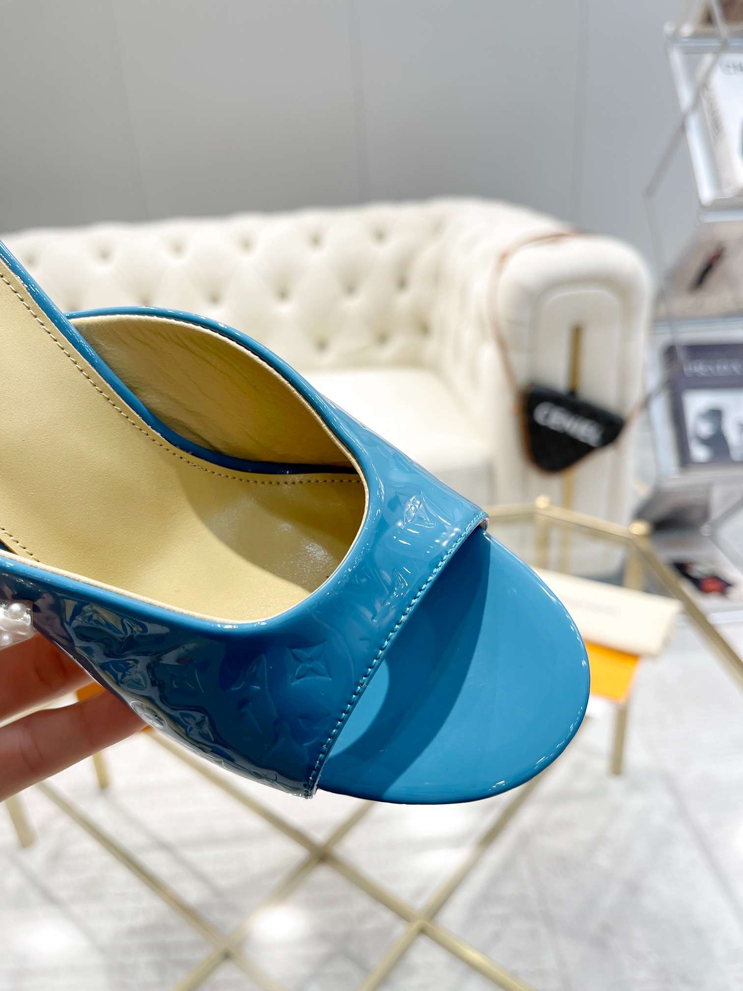 Louis Vuitton Super Mule Blue For Women - DAAXIO.US